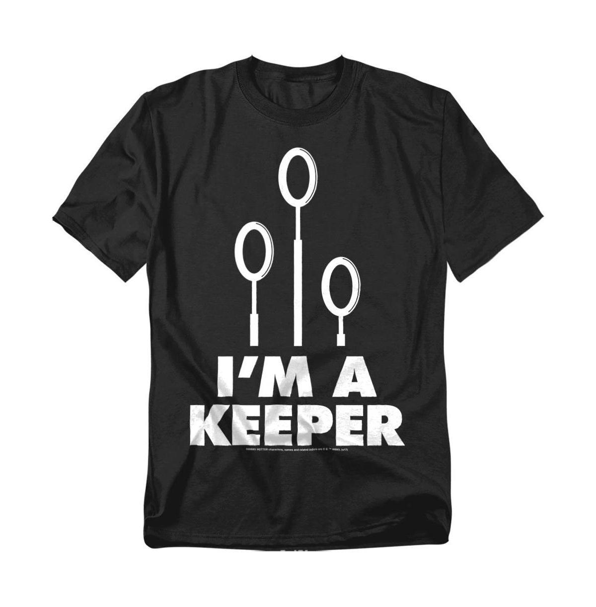 Click here for Harry Potter Mens Keeper T Shirt - Black prices