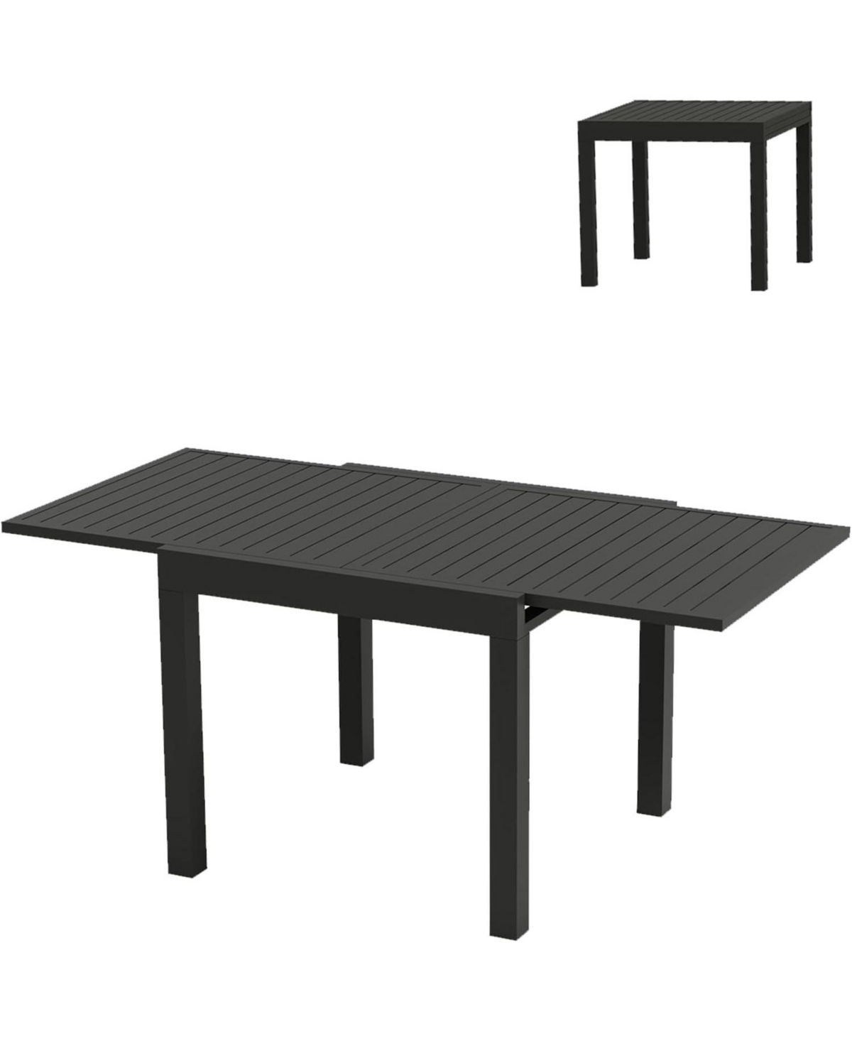 Click here for gaomon Expandable Aluminum 31-63 Outdoor Dining Ta... prices