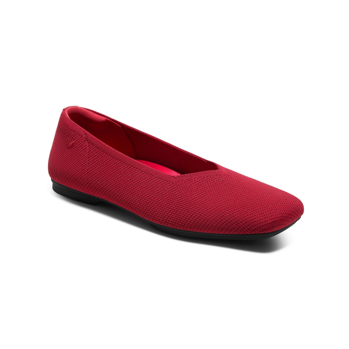 Click here for Vivaia Womens Margot Square-Toe V-Cut Slip on Ball... prices