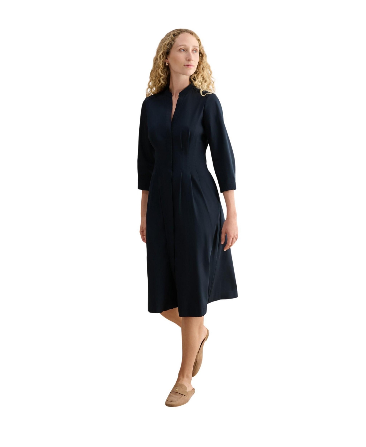Click here for Hobbs London Womens Alessia High-Waist Linen Trous... prices