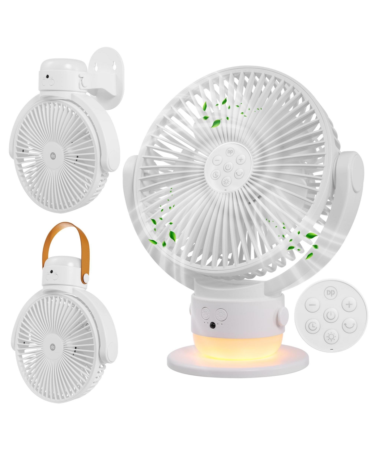 Click here for Gnuadz Portable Fan Wireless Remote Timer Led Nigh... prices