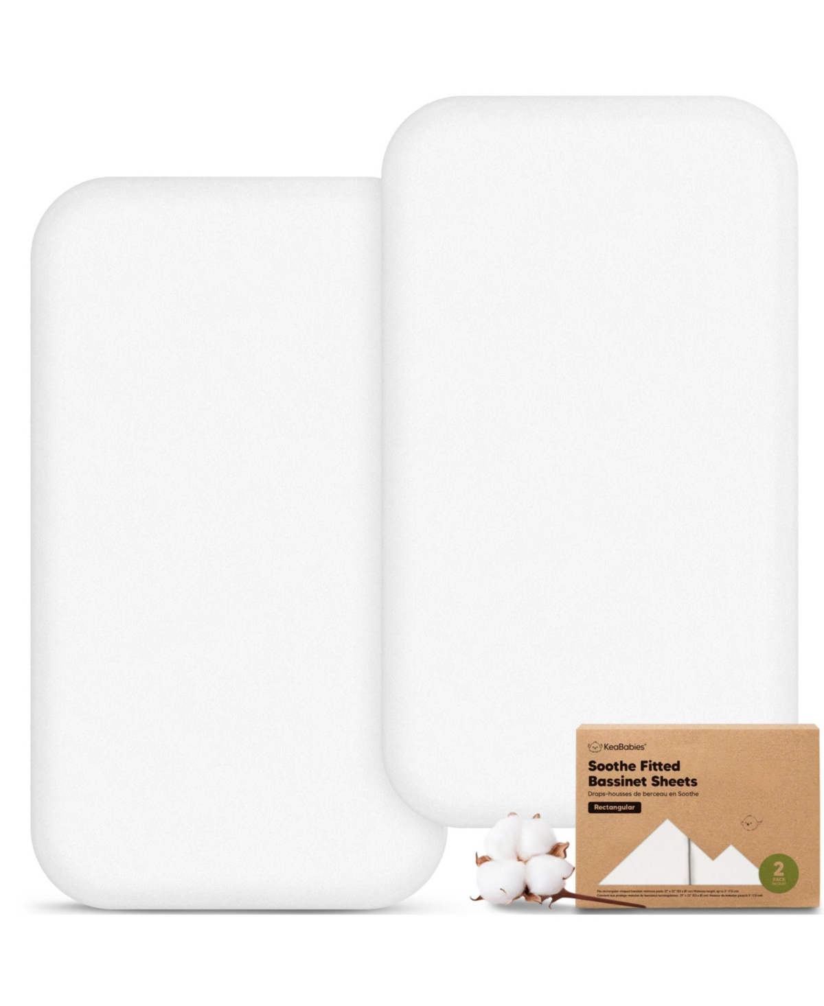 Click here for KeaBabies Organic Bassinet Sheet for Boys  Girls... prices