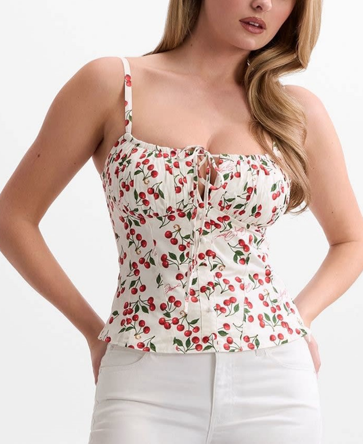 Click here for Guess Womens Marilyn Sweetheart Neck Bustier Top -... prices