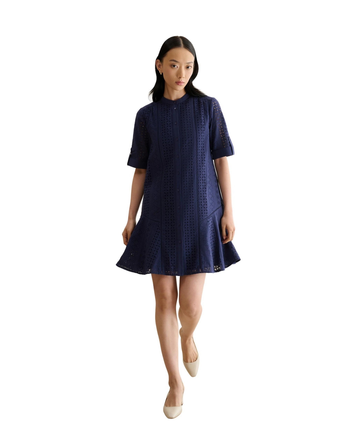 Click here for Hobbs London Womens Carmen Sleeveless Button Front... prices