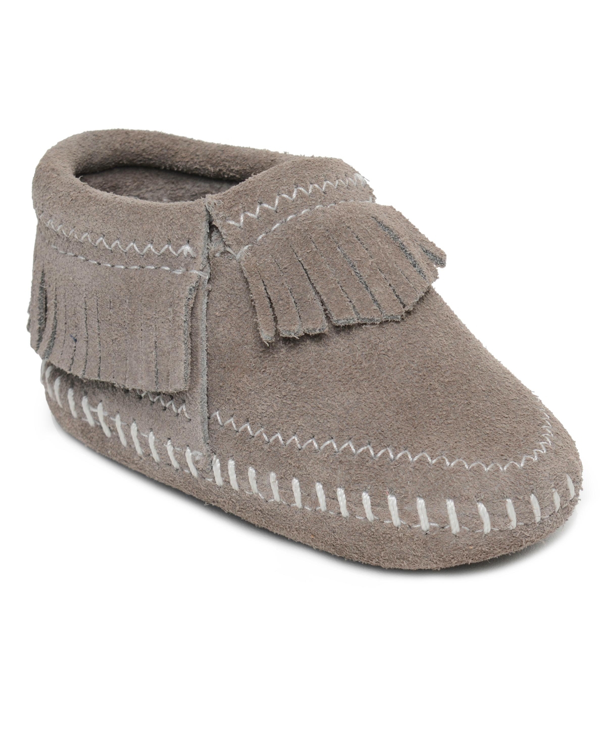 Click here for Minnetonka Infant Girls Riley Bootie - Grey prices
