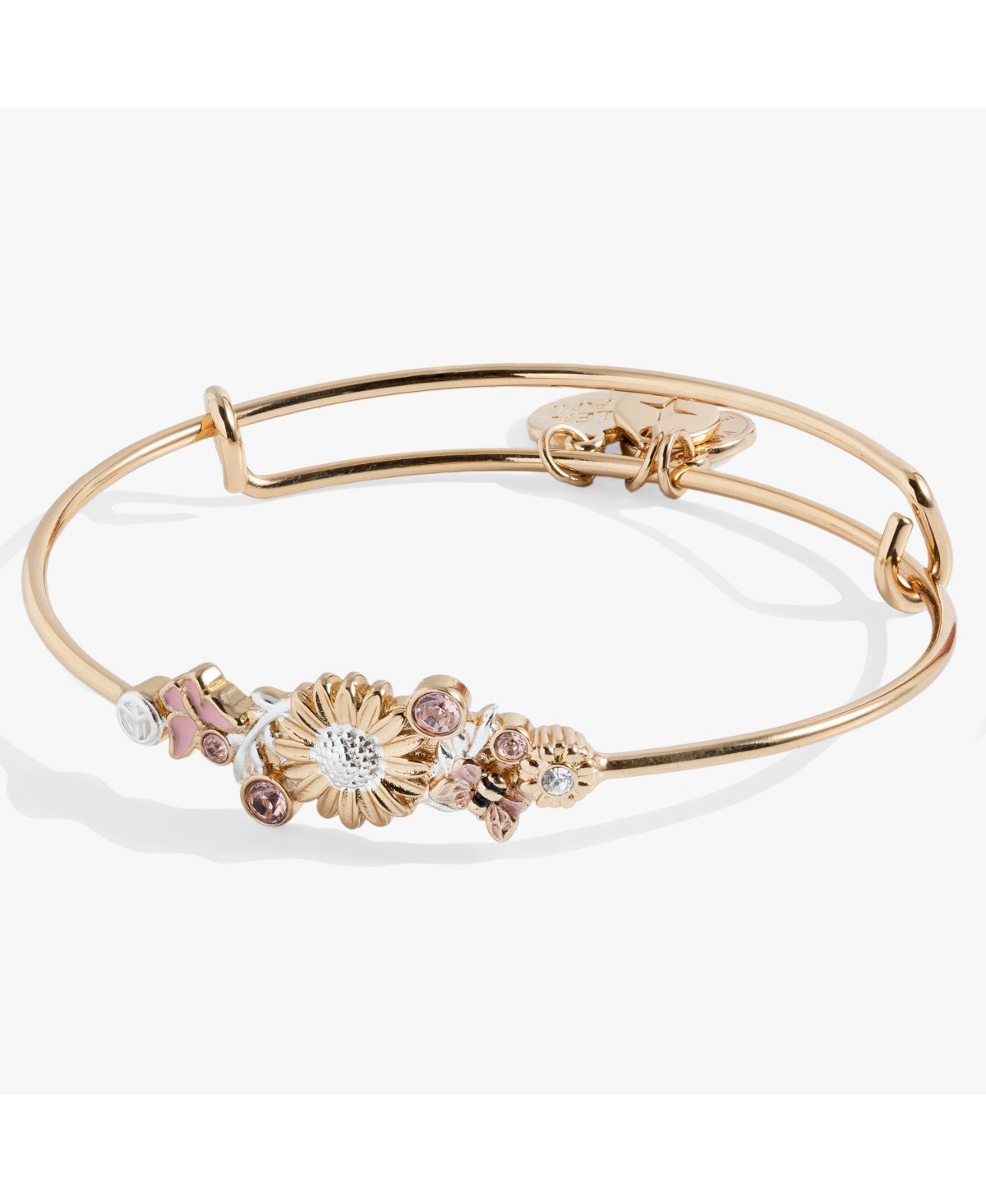 Click here for Alex and Ani Floral Inline Bangle prices