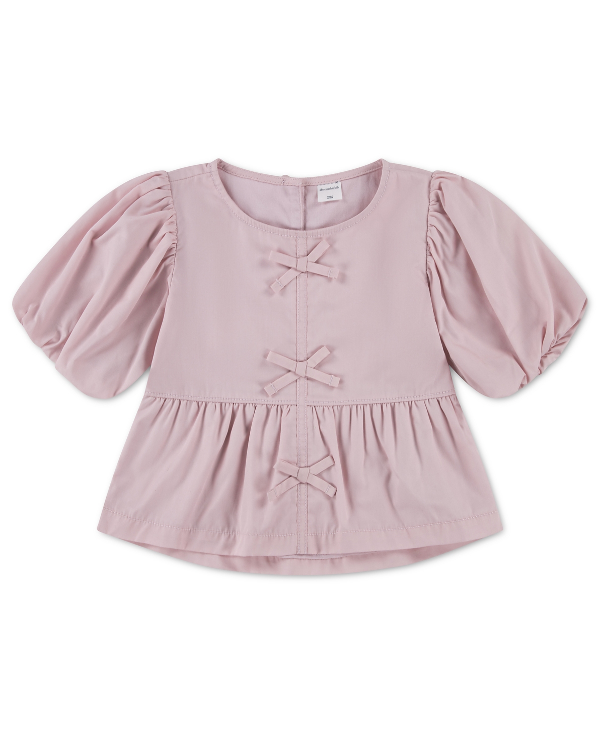 Click here for abercrombie kids Toddler Girls 2T-5T Bow-Detail Pu... prices