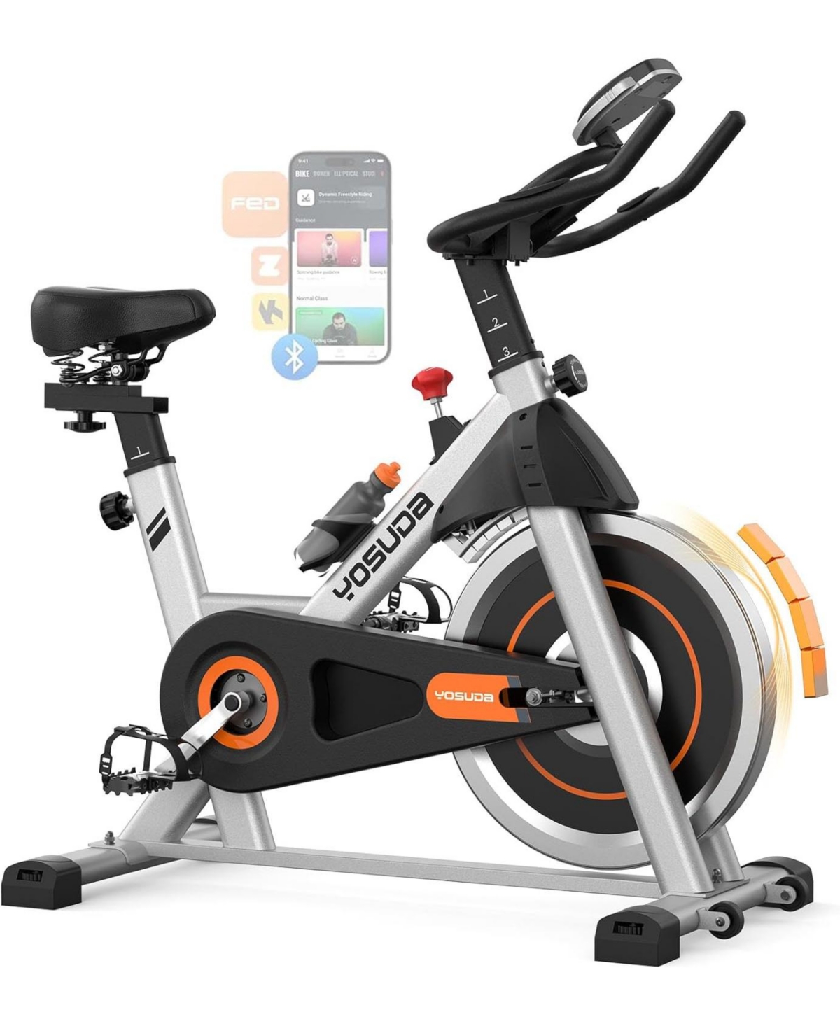 Click here for Fed Fitness Magnetic 1.0 Indoor Cycling Bike  Quie... prices