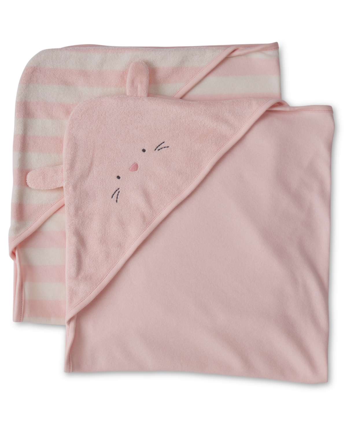 Click here for Carters Baby Girls Bunny Terry Towels  2-Pack - Pi... prices