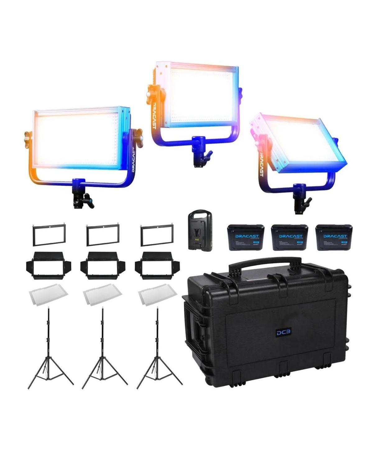 Click here for Dracast Plus Series Led500 30W Bi-Color LED 3-Ligh... prices