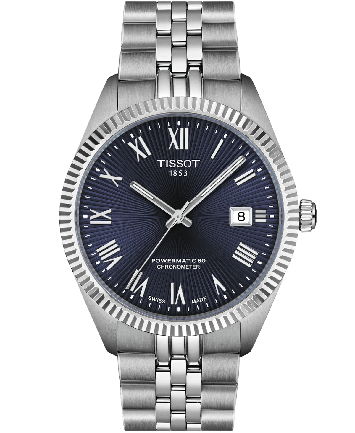 Click here for Tissot Mens Ballade Power Silver Stainless Steel B... prices