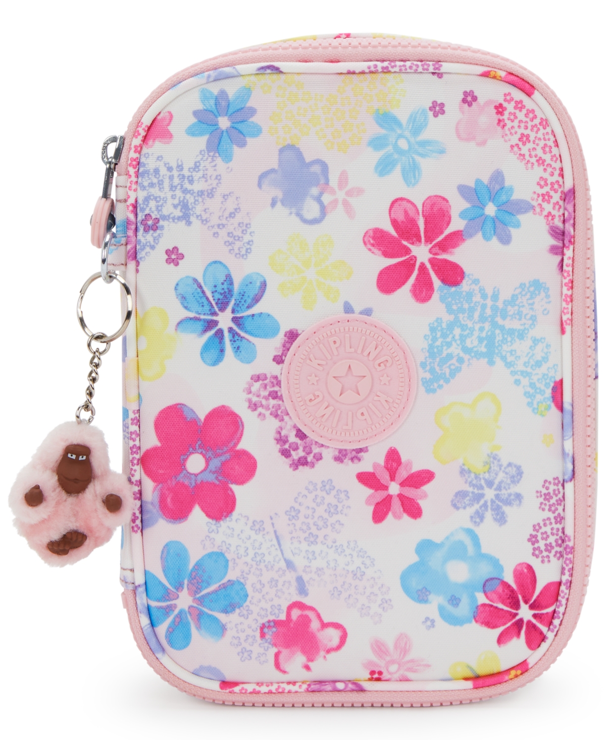 Click here for Kipling 100 Pens Aqua Flowers Zippered Pen Case -... prices