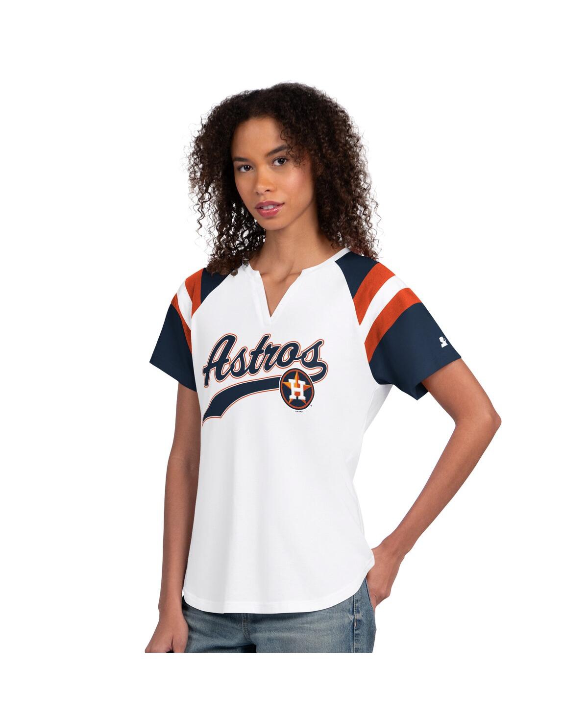 Click here for Starter Womens White Houston Astros Game On Notch... prices