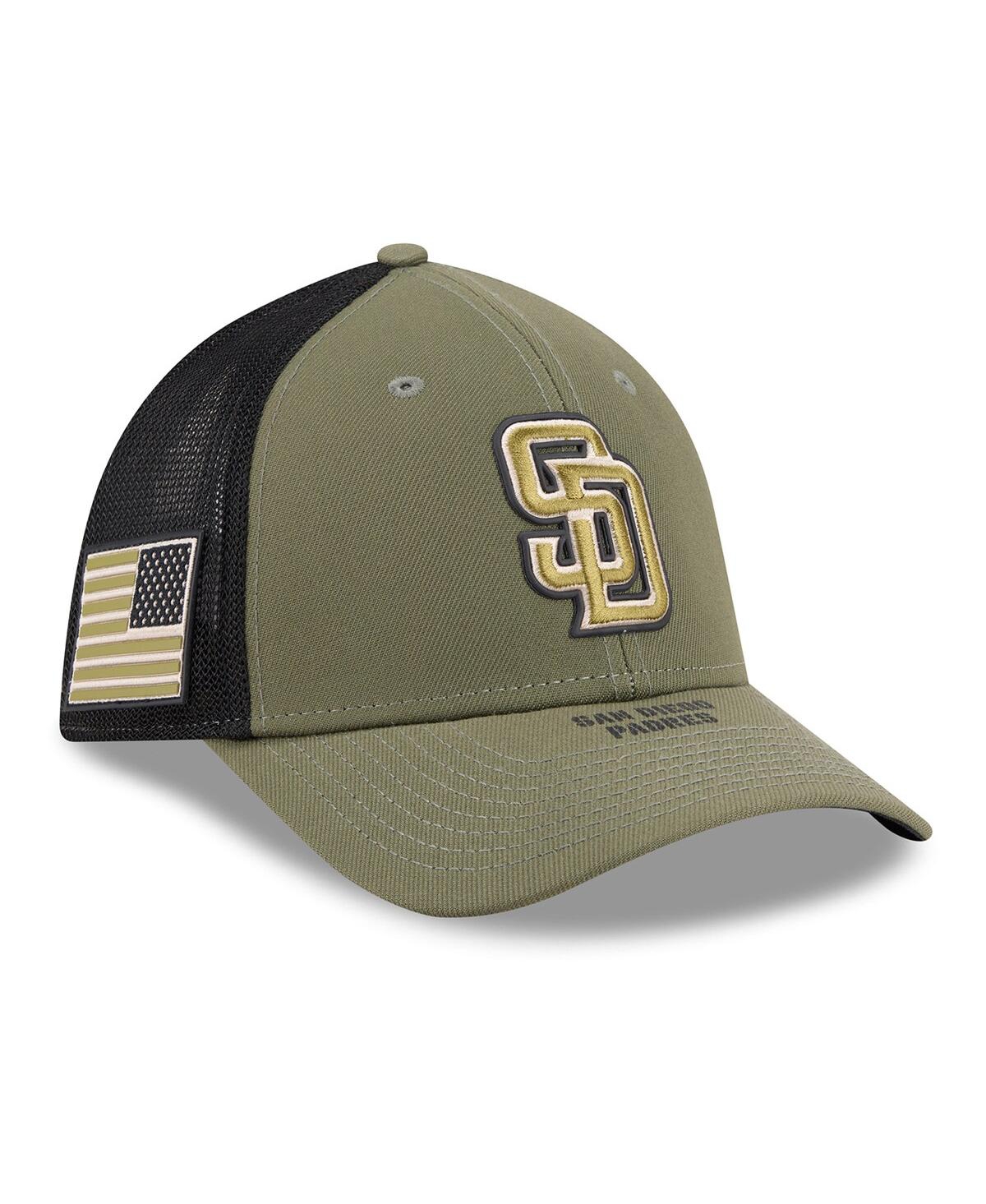 Click here for New Era Mens Olive San Diego Padres 2026 Armed For... prices