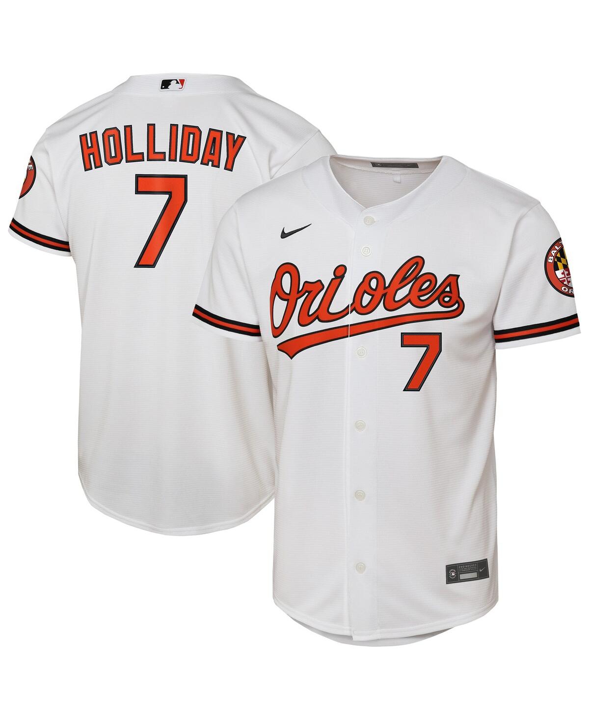 Click here for Nike Big Boys and Girls Jackson Holliday White Bal... prices