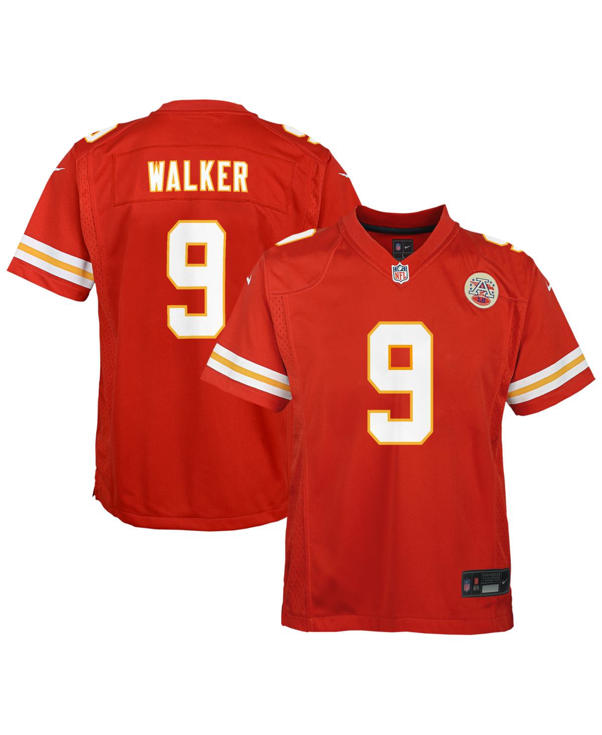Click here for Nike Big Boys and Girls Kenneth Walker Iii Red Kan... prices