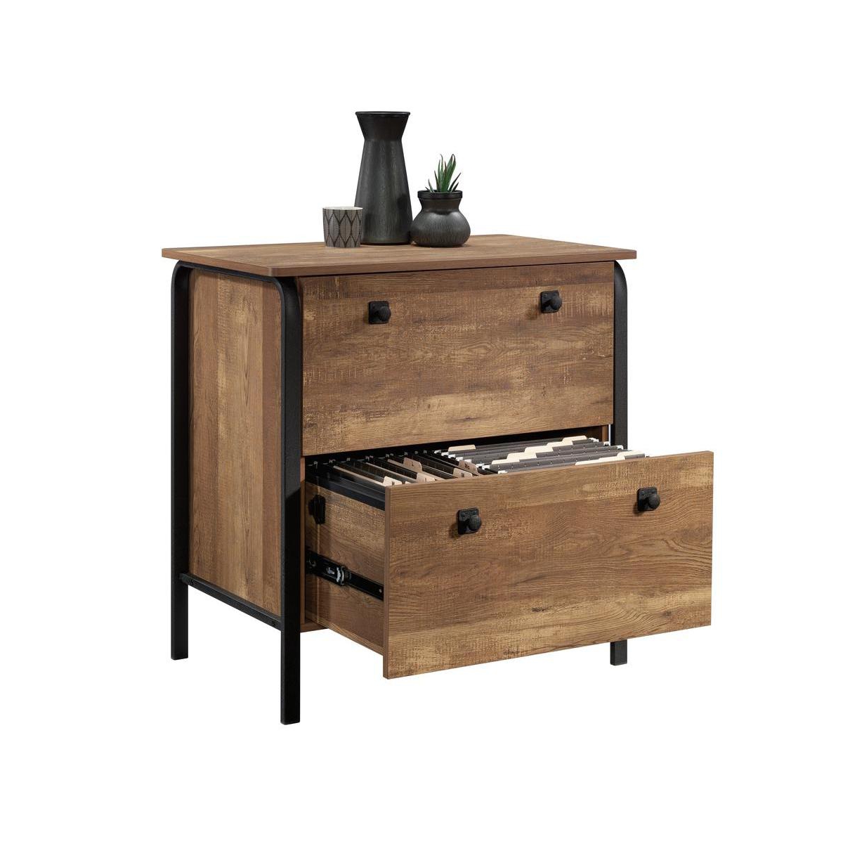 Click here for Sauder Station House File Cabinet  Etched Oak fini... prices