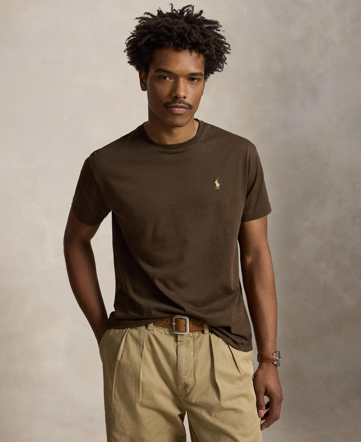 Click here for Polo Ralph Lauren Mens Classic-Fit Jersey Crewneck... prices