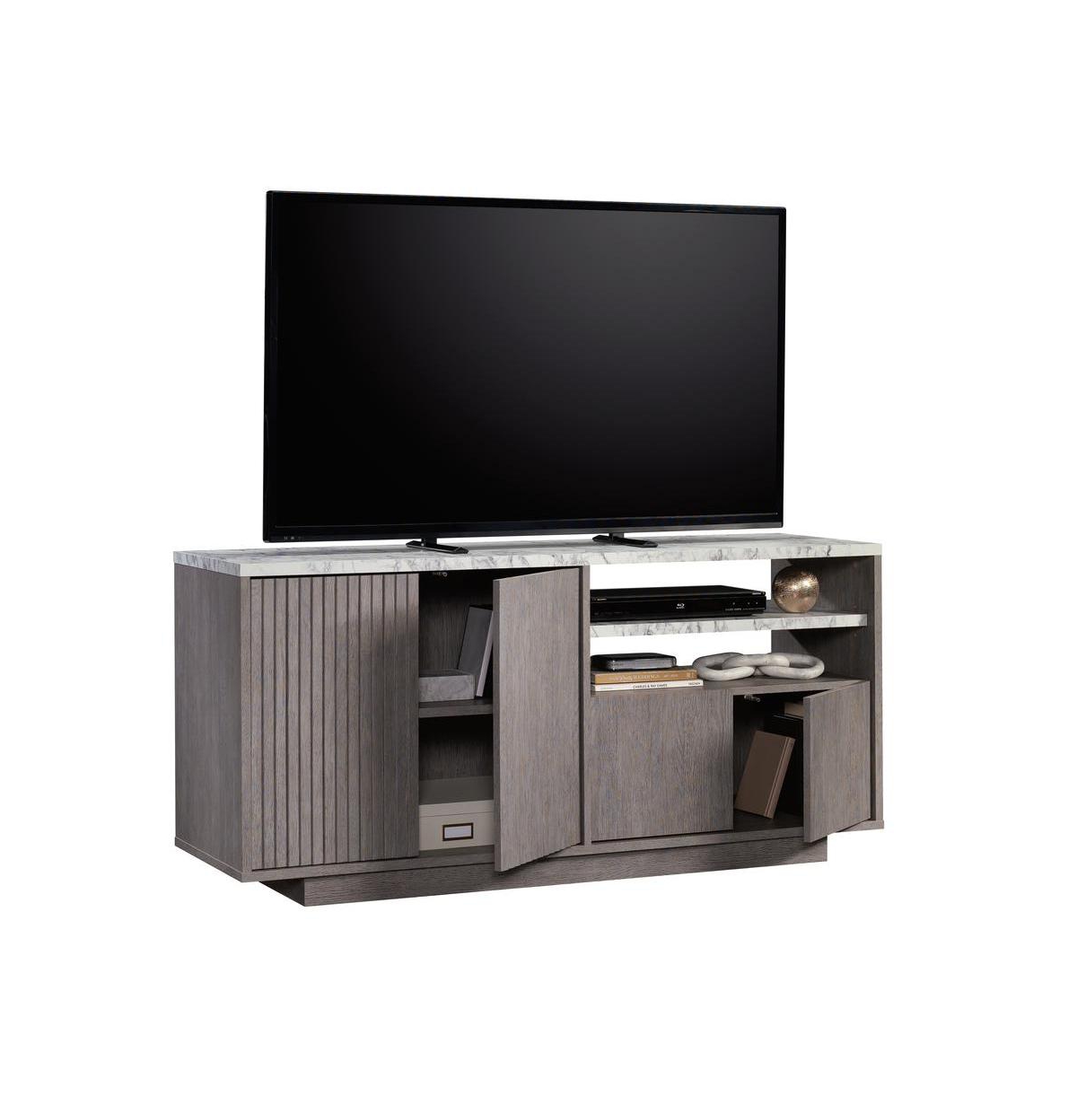 Click here for Sauder East Rock Credenza  For TVs up to 65  Ashen... prices