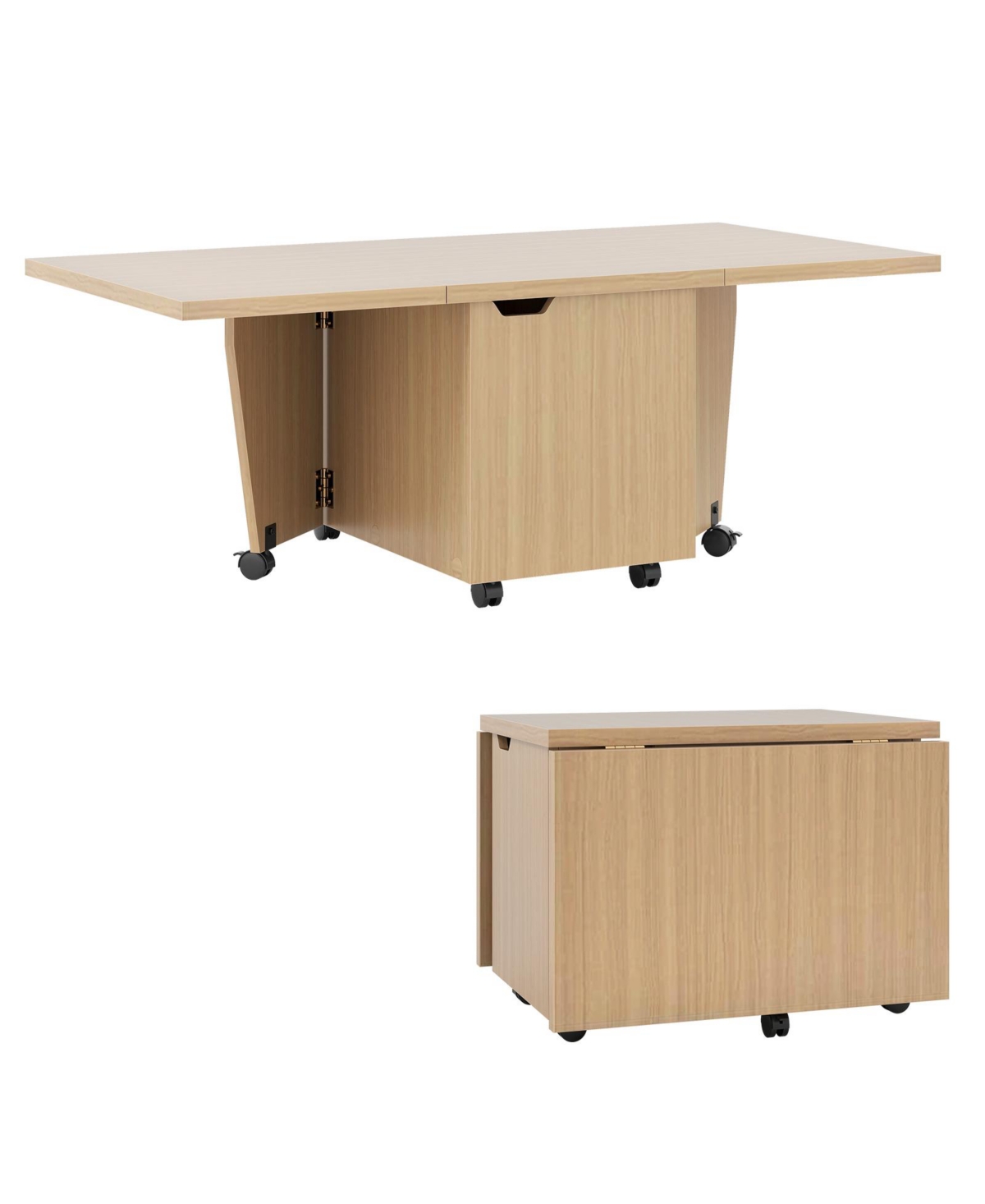 Click here for Slickblue Extendable Coffee Table with Foldable De... prices