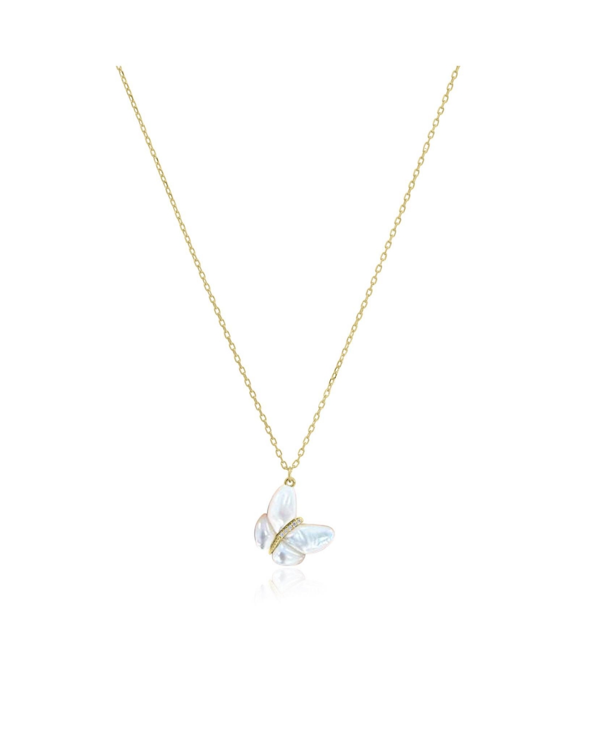 Click here for The Lovery Asymmetrical Mother of Pearl Butterfly... prices