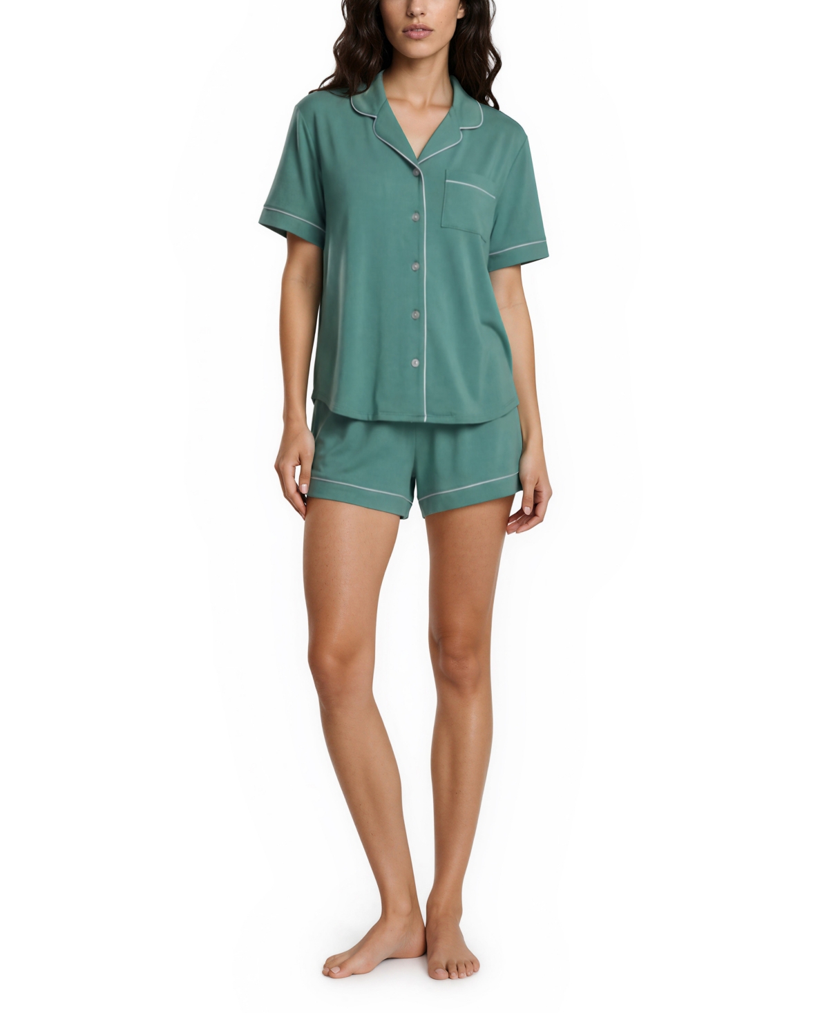 Click here for Flora by Flora Nikrooz Womens Annie Button Down Sh... prices