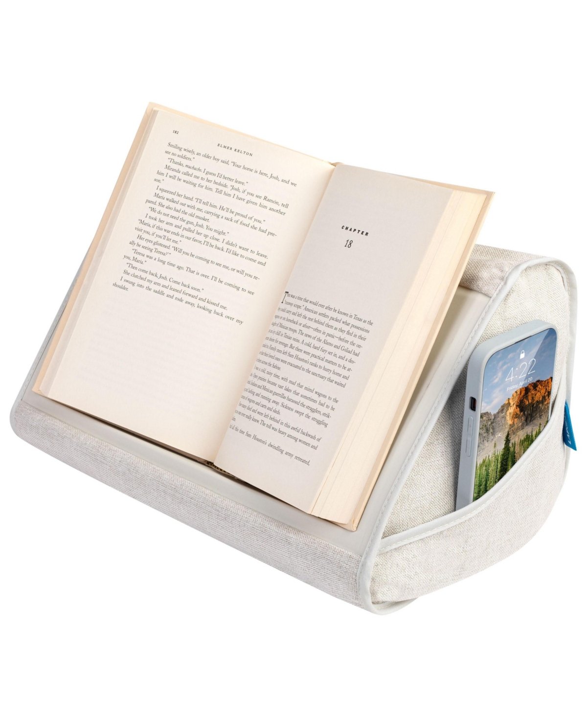 Click here for Lapgear Book Pillow - Almond prices