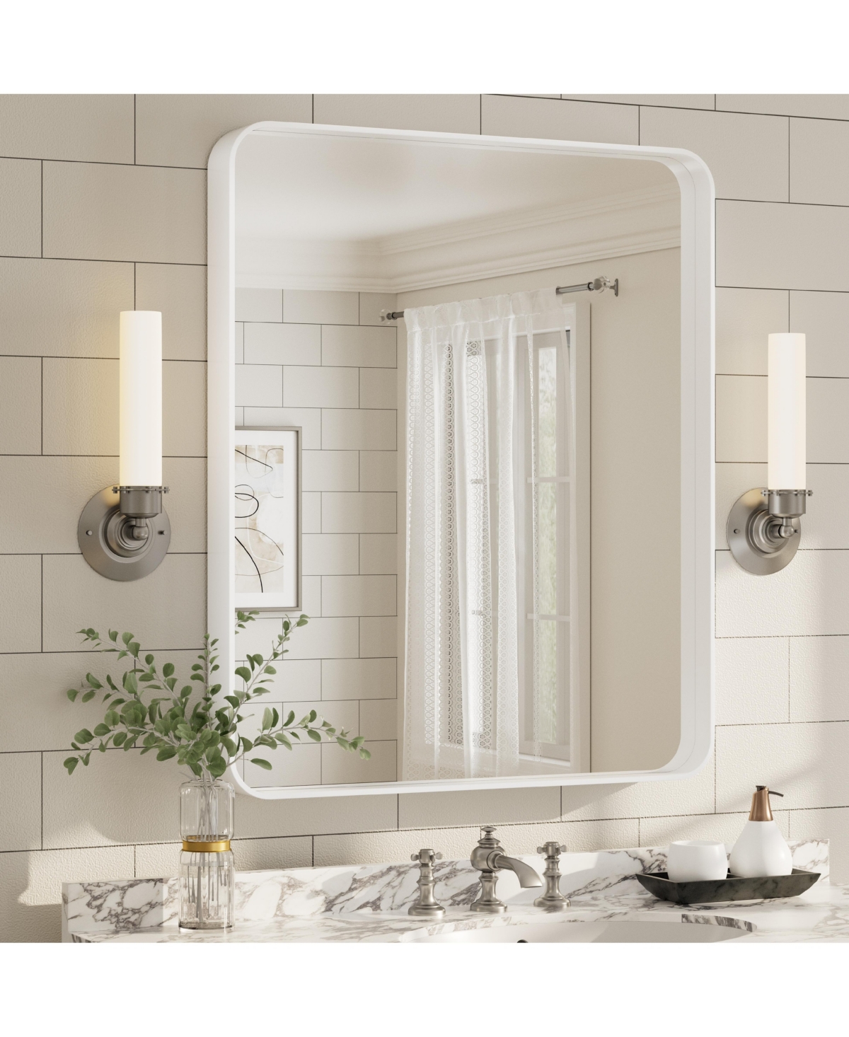Click here for Apmir 30 x 36 High-Strength Tempered Glass and Alu... prices