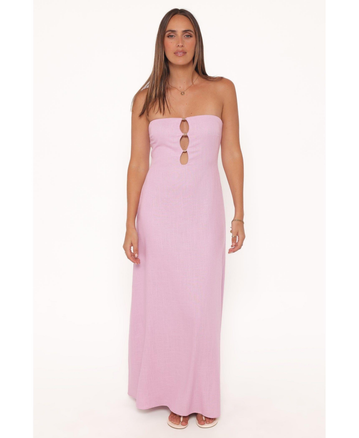Click here for Petal and Pup Womens Bolton Strapless Maxi Dress -... prices