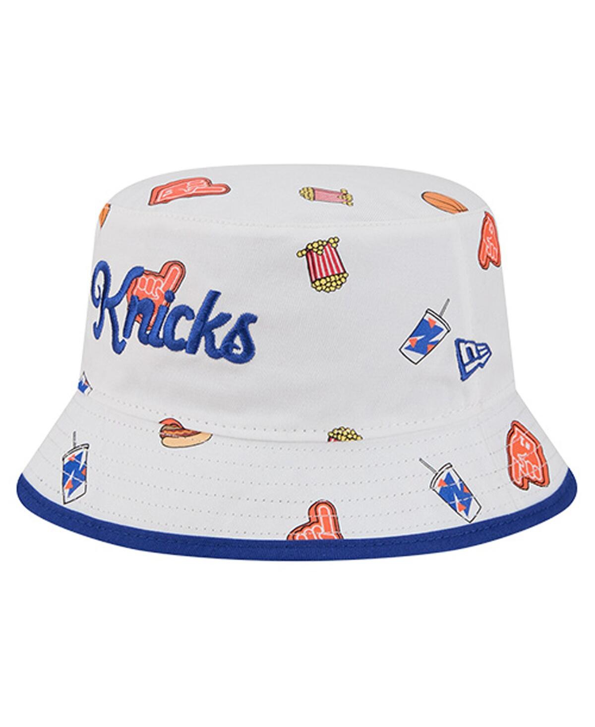 Click here for New Era Mens White New York Knicks Team Cheer Reve... prices