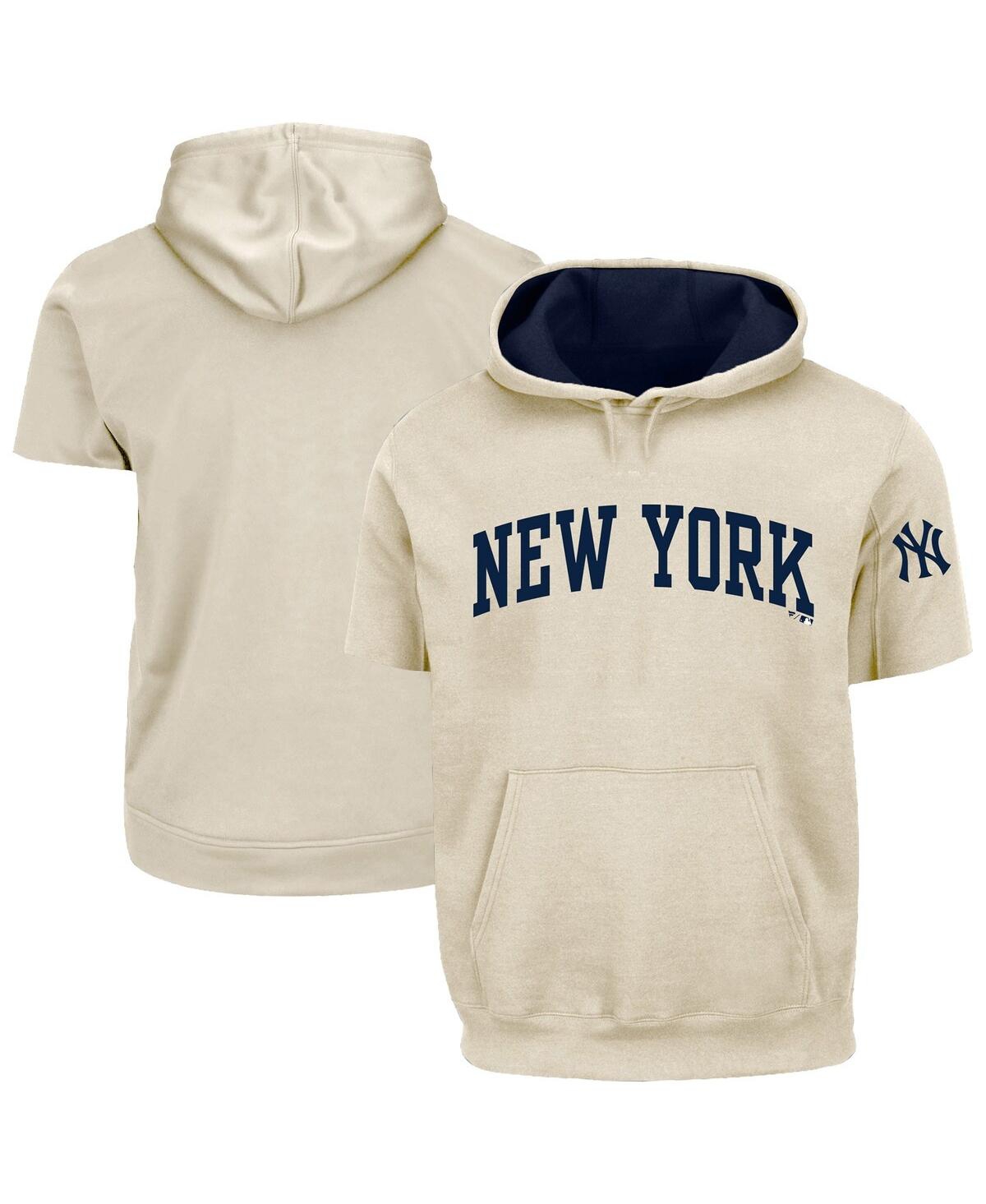 Click here for Fanatics Mens Cream/Navy New York Yankees Big & Ta... prices