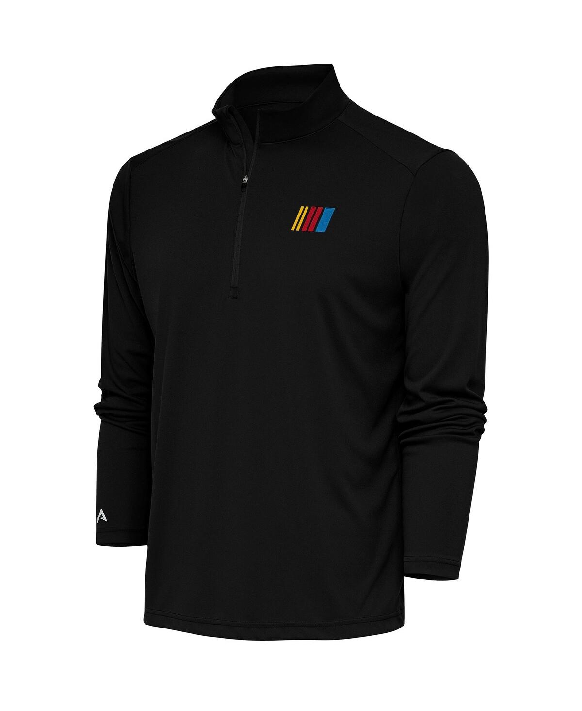 Click here for Antigua Mens Black Nascar Tribute Quarter-Zip Pull... prices