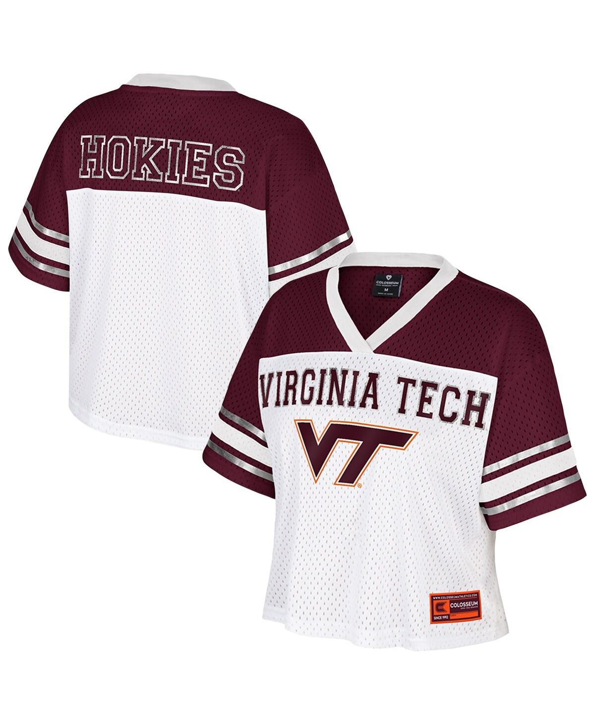 Click here for Colosseum Womens White Virginia Tech Hokies Treasu... prices