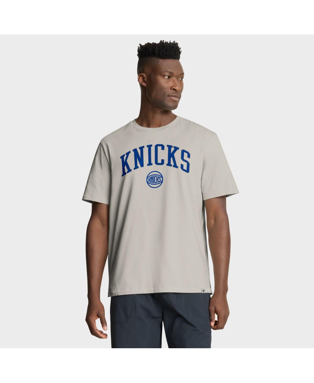 Click here for Fanatics Mens Cream New York Knicks Crossover Coll... prices