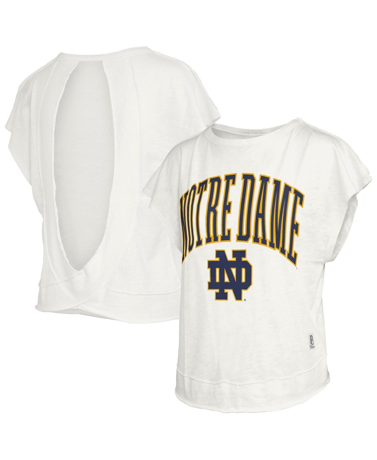 Click here for Pressbox Womens Cream Notre Dame Fighting Irish Ne... prices