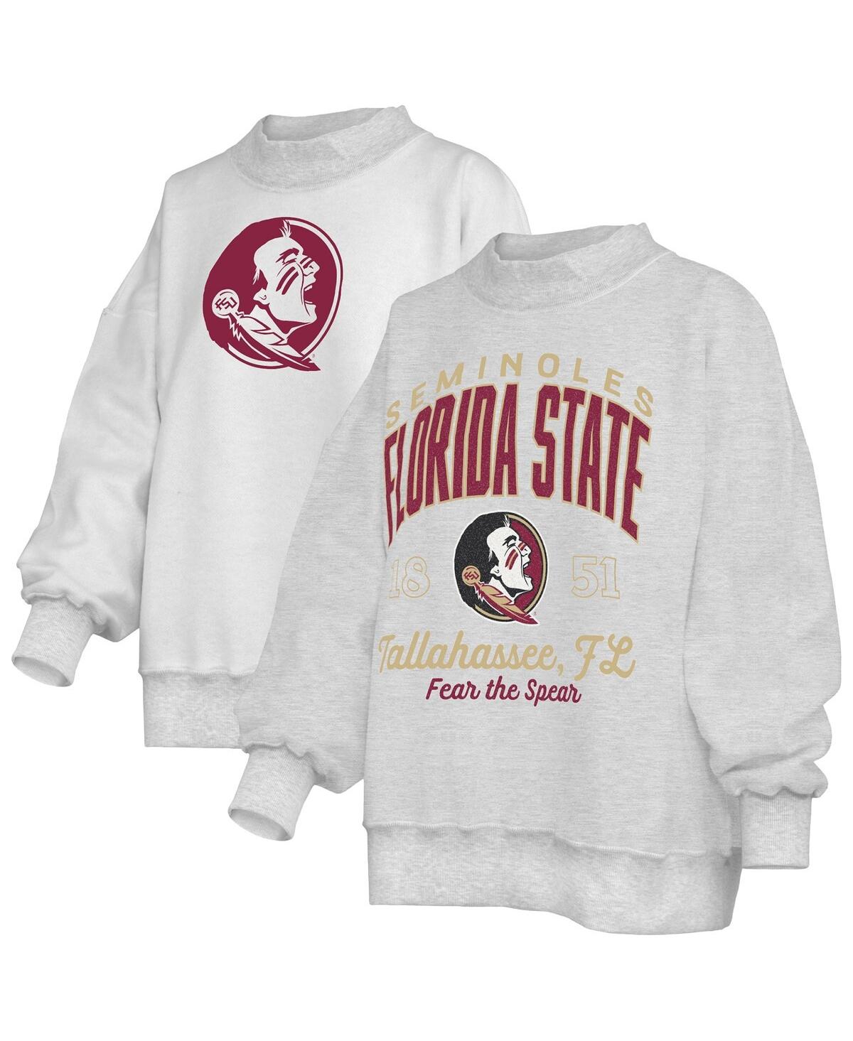 Click here for Pressbox Womens Heather Gray Florida State Seminol... prices