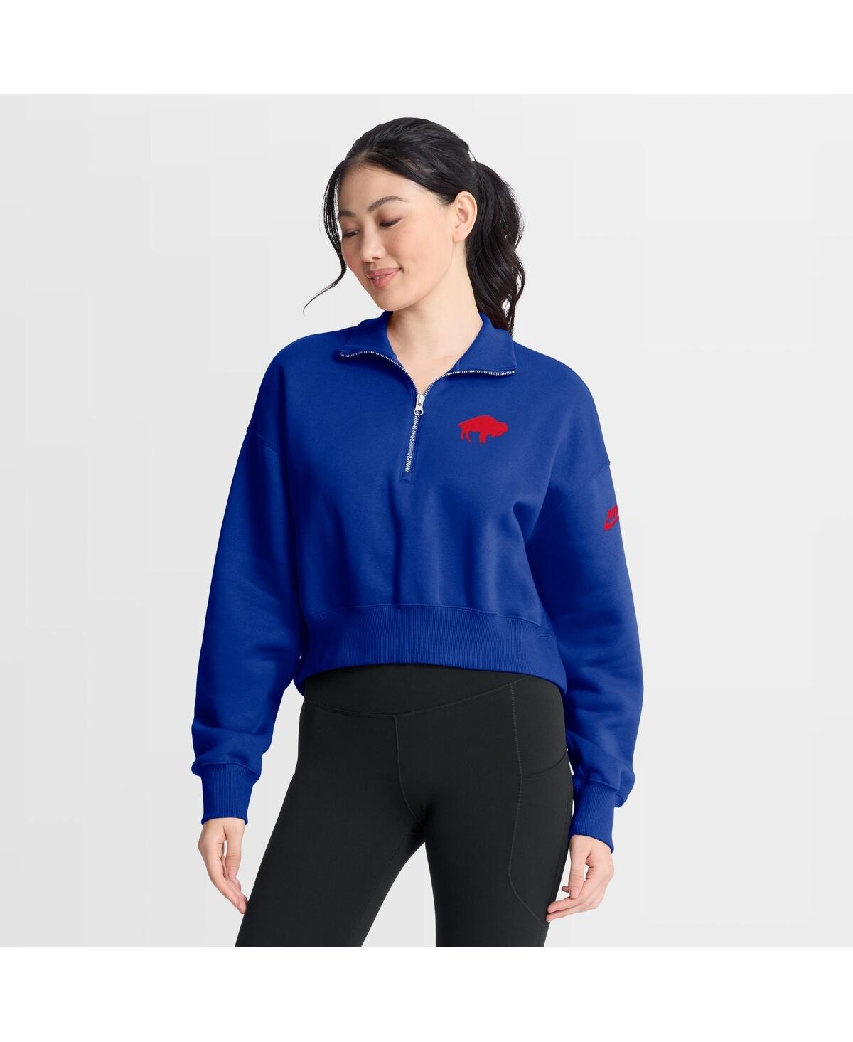 Click here for Nike Womens Royal Buffalo Bills Phoenix Fleece Qua... prices