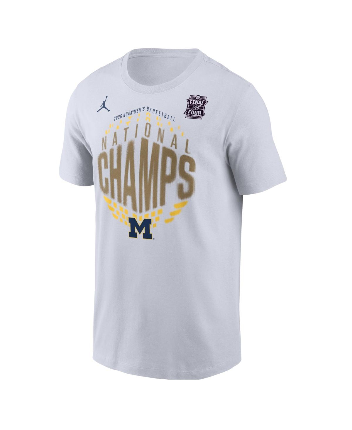 Click here for Jordan Mens White Michigan Wolverines 2026 Ncaa Me... prices