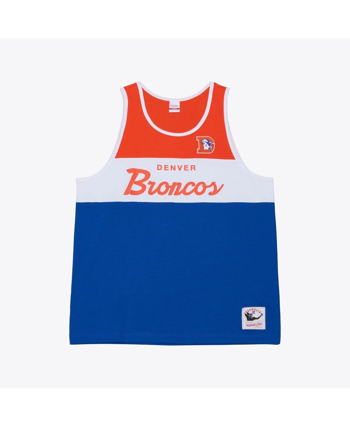 Click here for Mitchell & Ness Mens Royal/Orange Denver Broncos H... prices