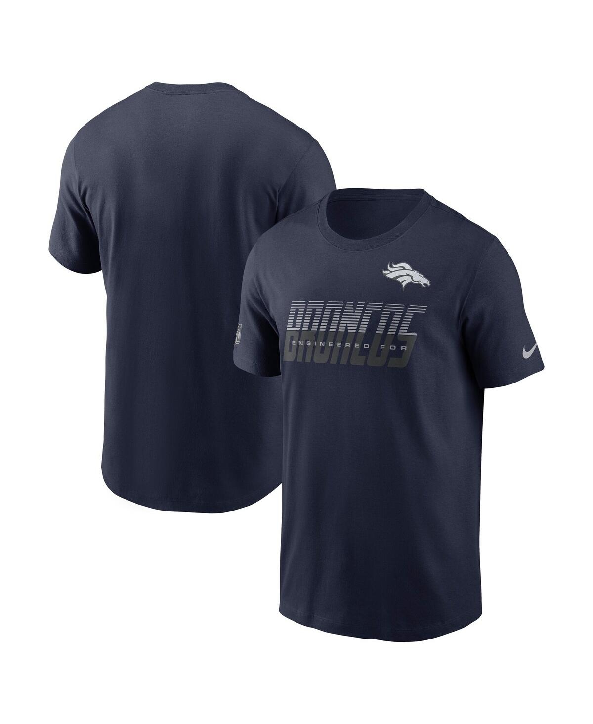 Click here for Nike Mens Navy Denver Broncos Sideline Dri-fit T-S... prices