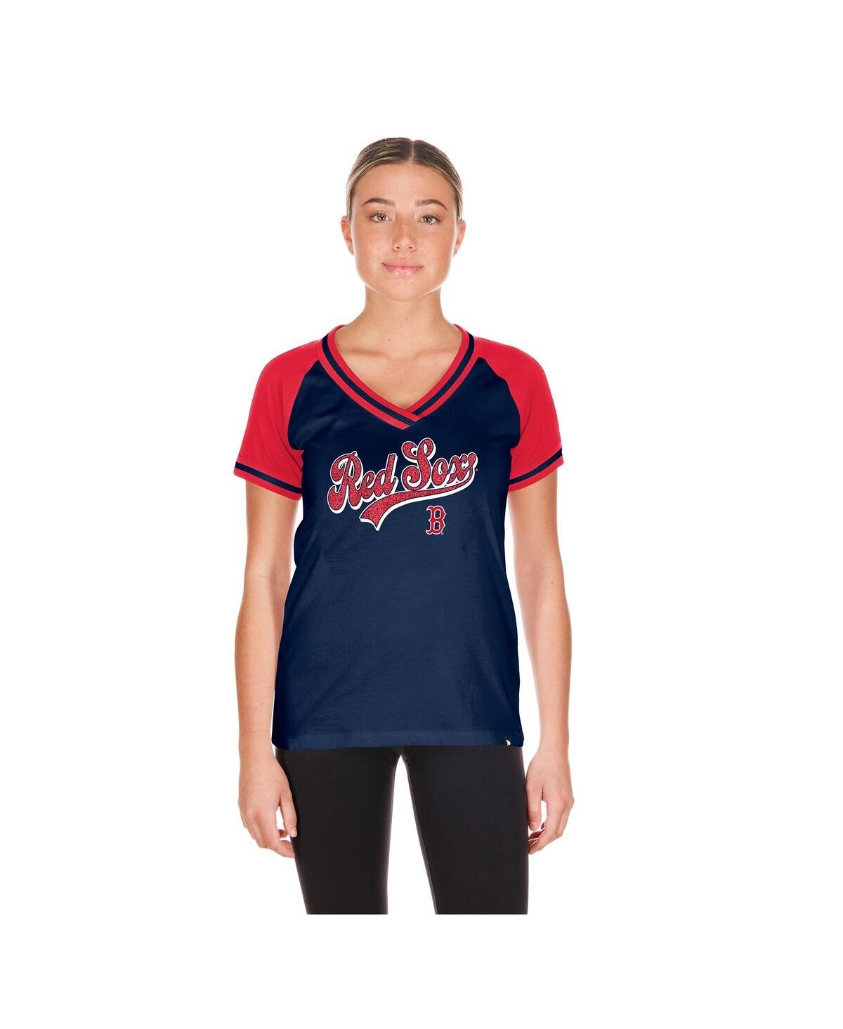 Click here for New Era Womens Navy Boston Red Sox Gameday V-Neck... prices