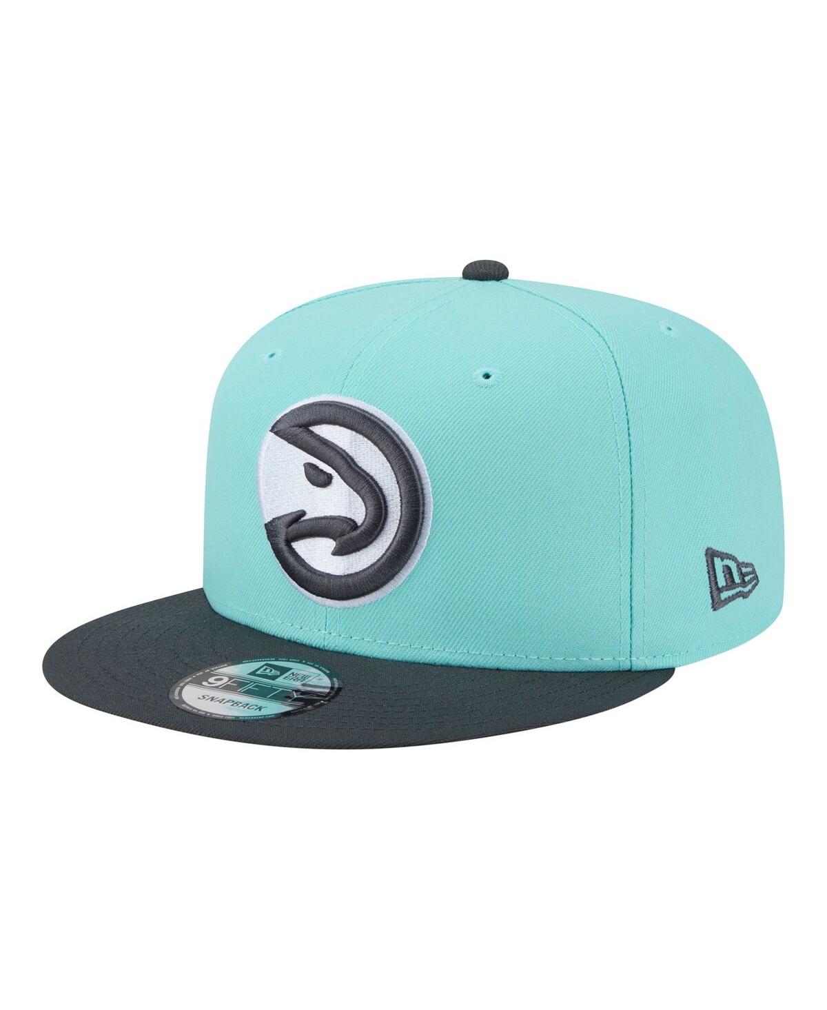 Click here for New Era Mens Turquoise/Charcoal Atlanta Hawks Colo... prices