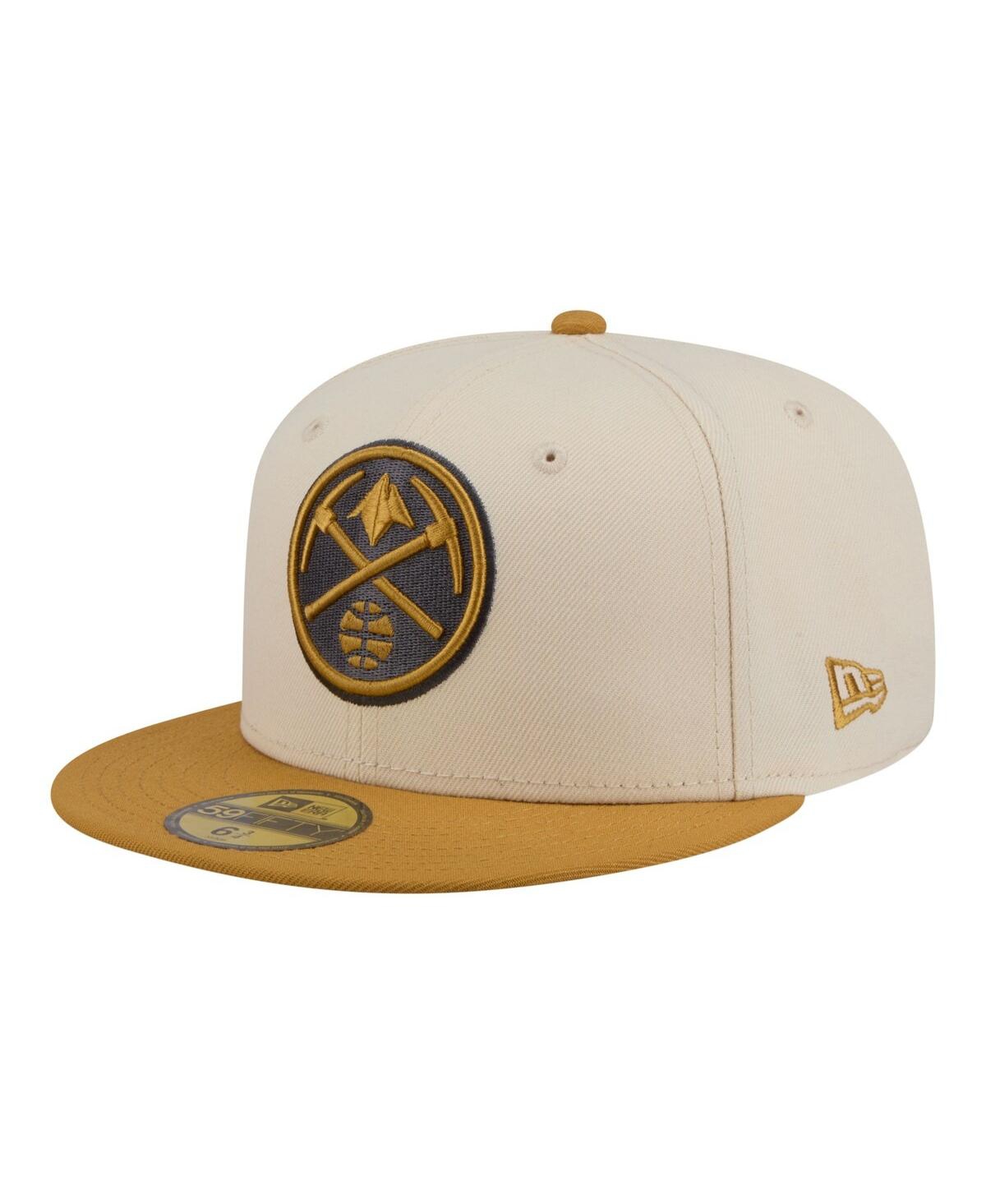 Click here for New Era Mens Cream/Tan Denver Nuggets Two-Tone Col... prices