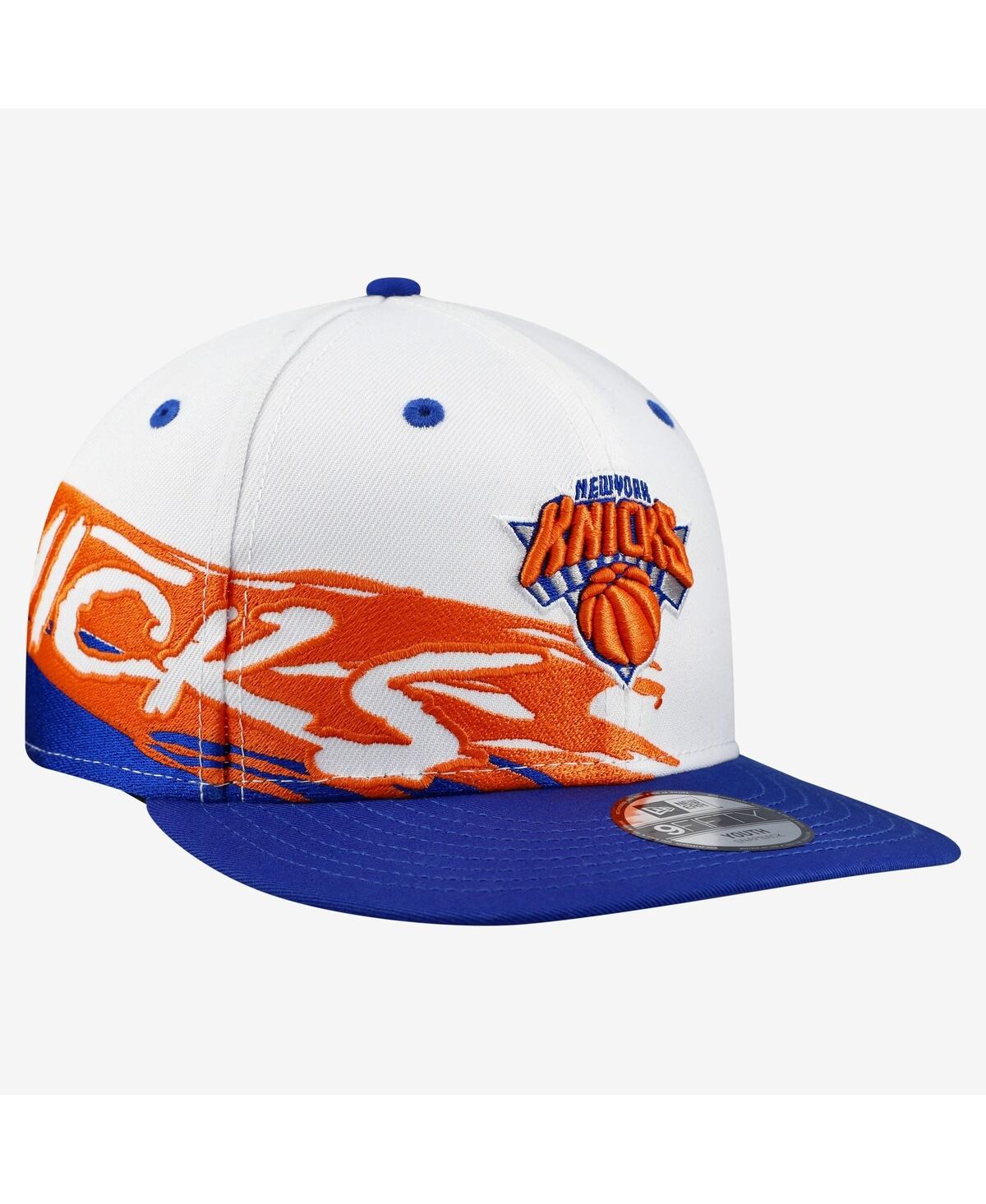 Click here for New Era Big Boys and Girls White/Blue New York Kni... prices