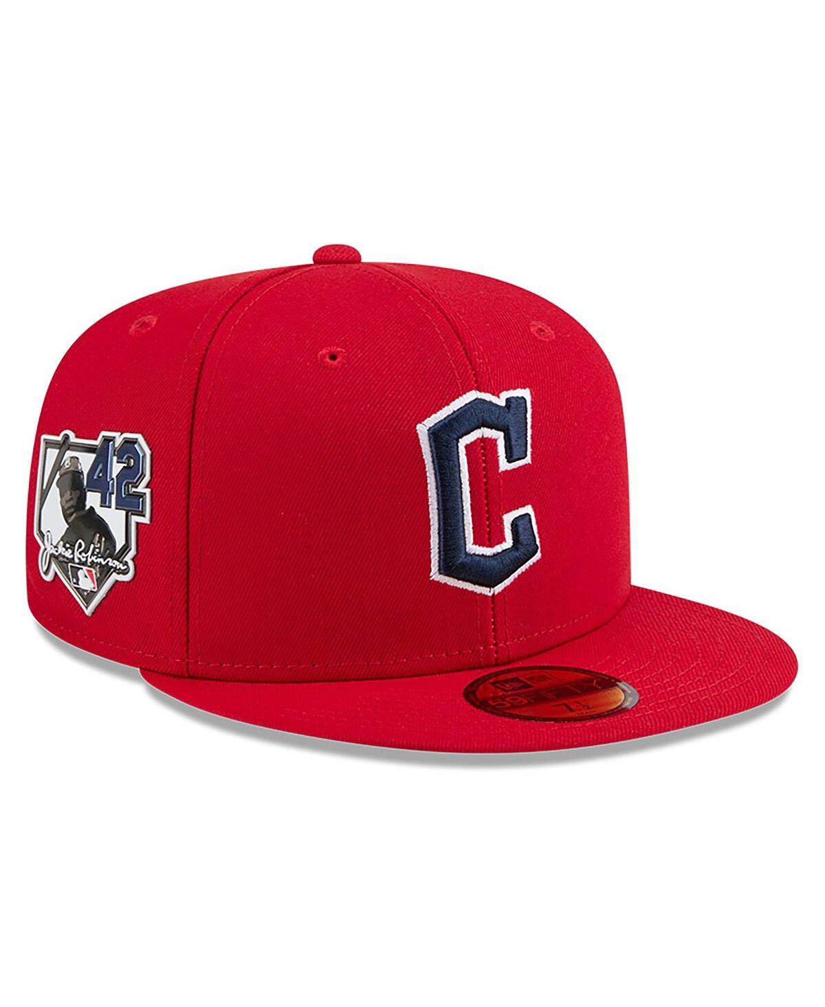 Click here for New Era Mens Red Cleveland Guardians 2026 Jackie R... prices