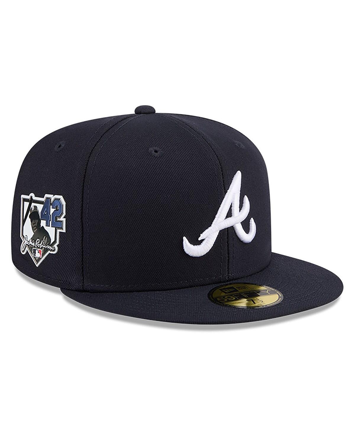 Click here for New Era Mens Navy Atlanta Braves 2026 Jackie Robin... prices