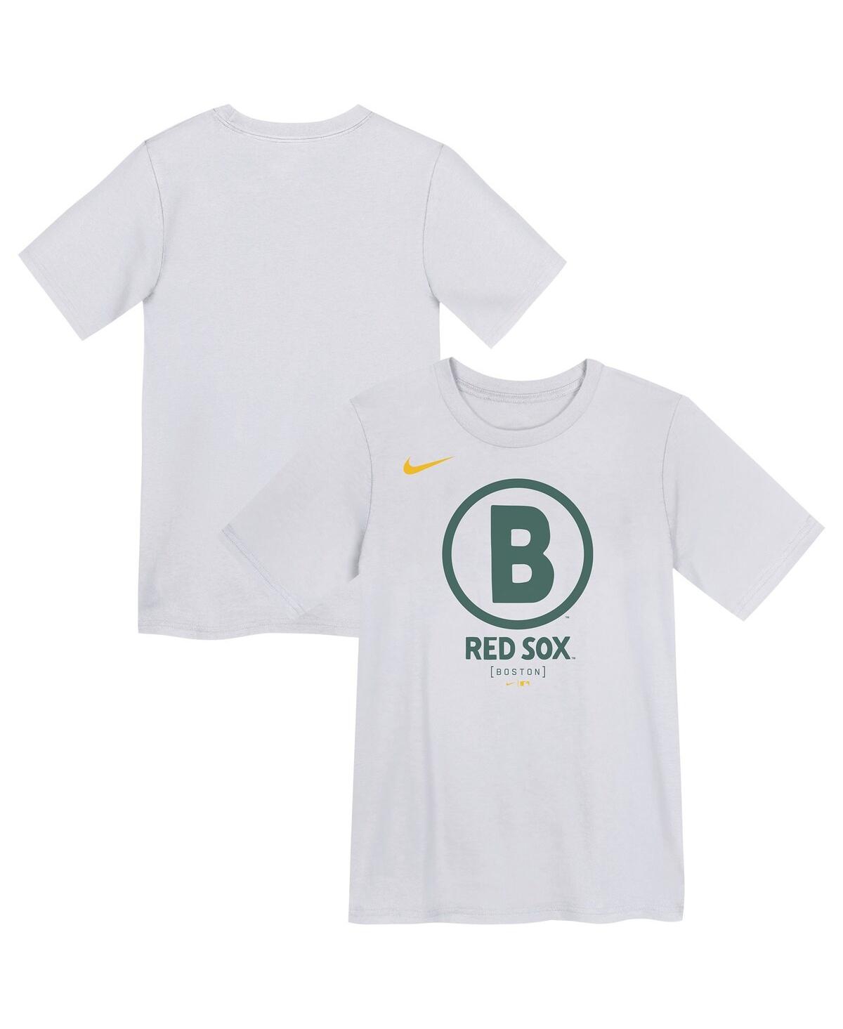 Click here for Nike Preschool White Boston Red Sox City Connect L... prices