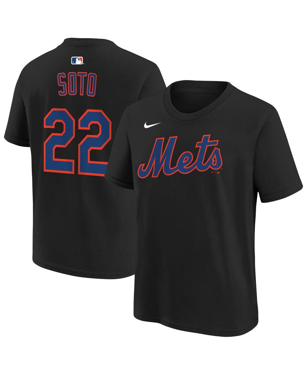 Click here for Nike Big Boys and Girls Juan Soto Black New York M... prices