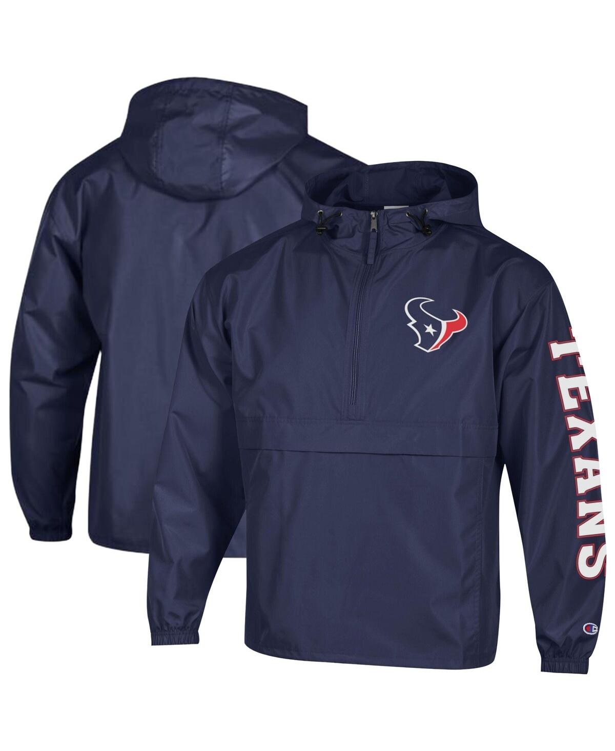 Click here for Champion Mens Navy Houston Texans Packable Hooded... prices