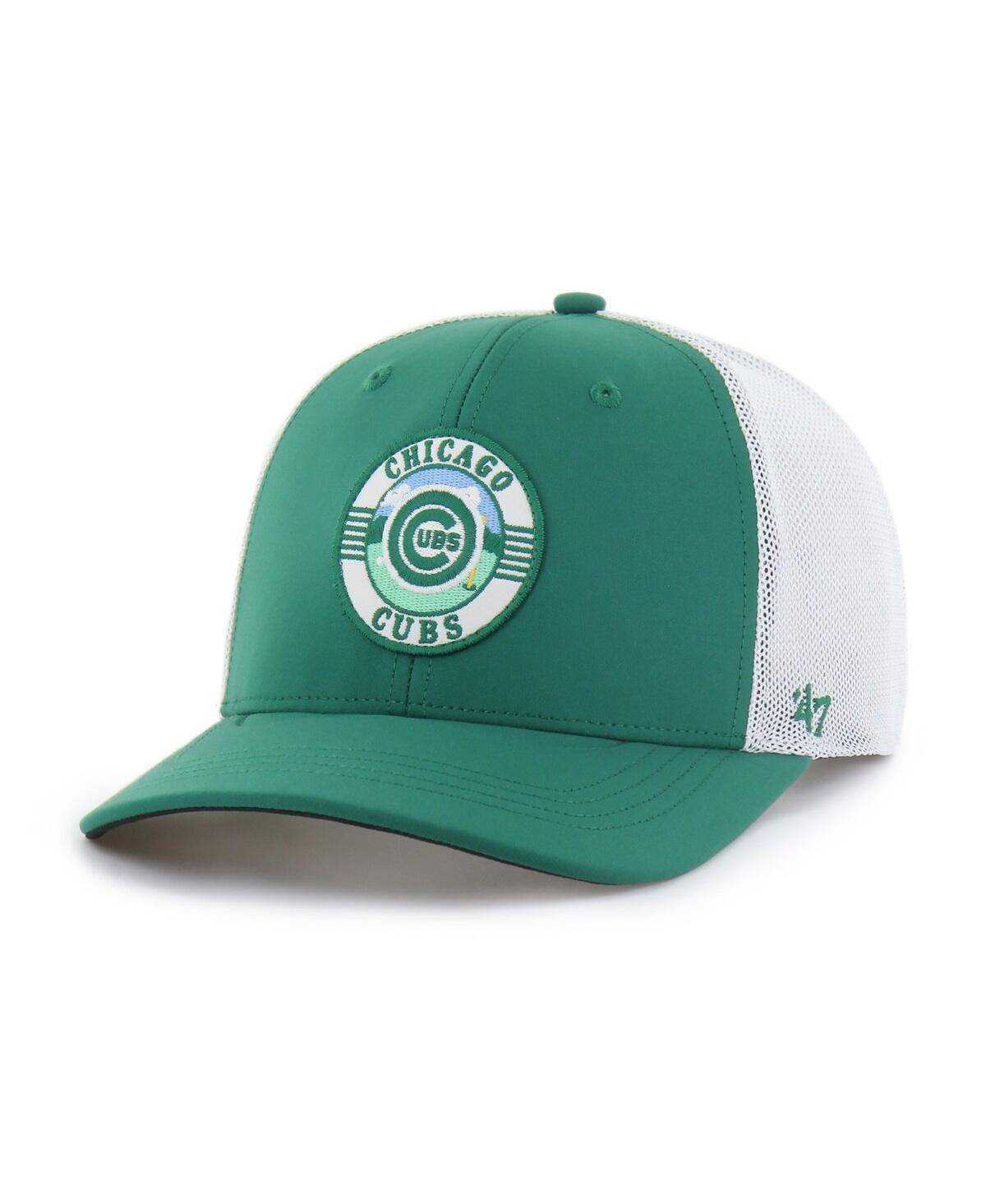 Click here for 47 Brand Mens Kelly Green/White Chicago Cubs Eleva... prices